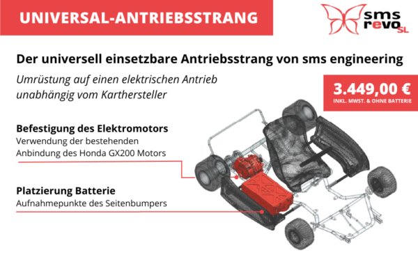 Elektro-Kart: Universal-Antriebsstrang für alle Hersteller – sms ...
